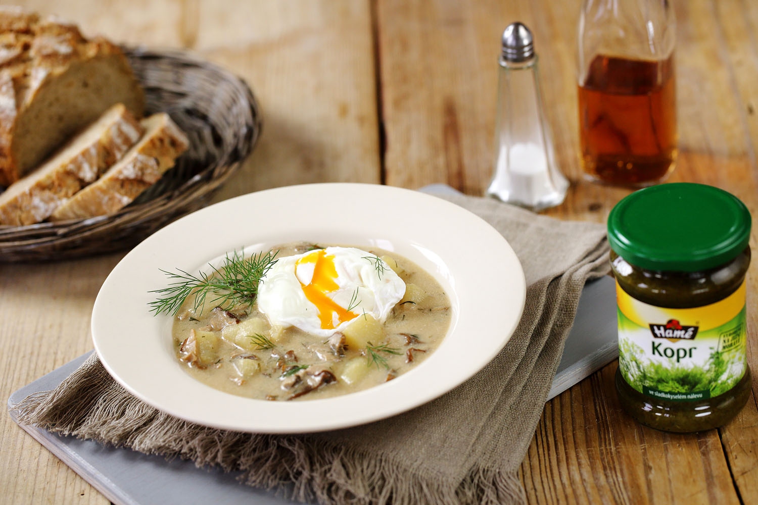 Recept: Kulajda s houbami