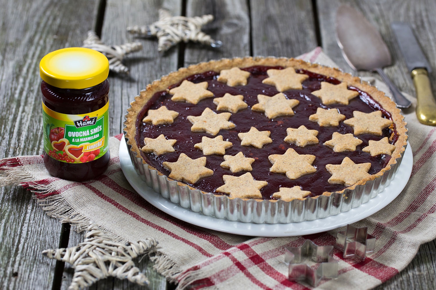 Recept: Linecký koláč