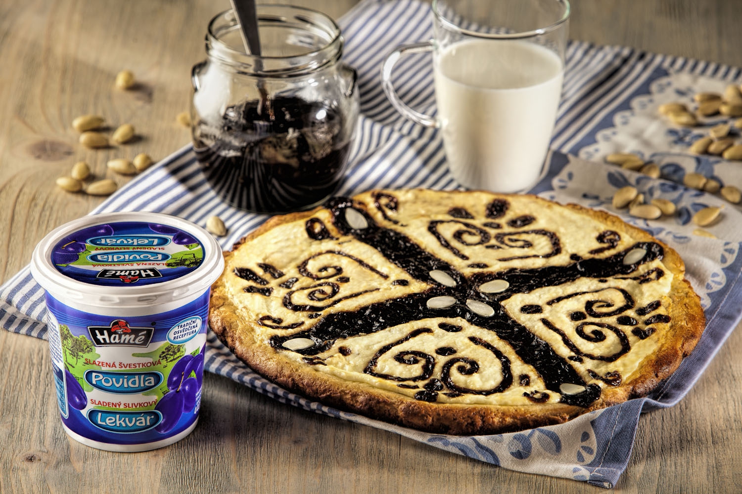 Recept: Zdobené chodské koláče