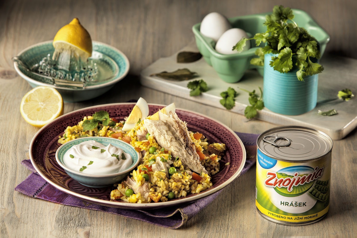 Recept: Kedgeree – indická kořeněná rýže s rybou a zeleninou